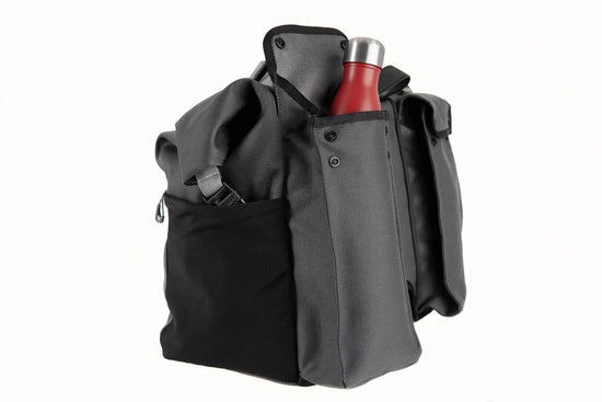 Borough Bag Rolltop in Dark Grey – Brompton Hamburg